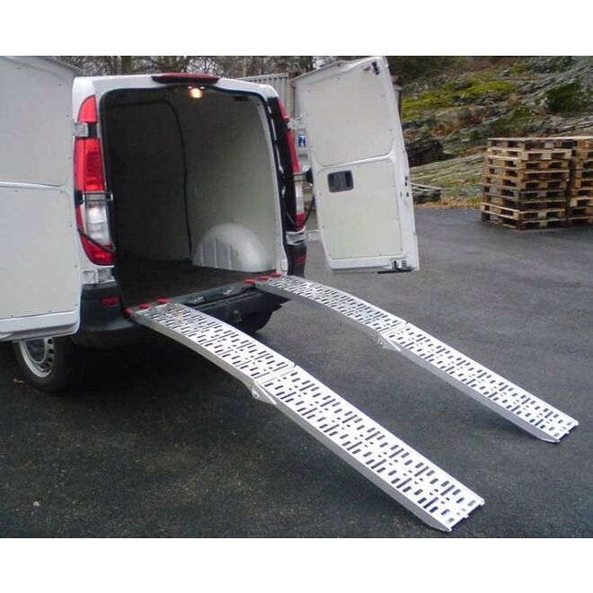 Kjøpe Lasterampe Aluminium Sammenleggbar - firhjuling - motorsykkel ...